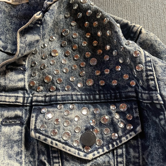 Alice + Olivia | Jackets & Coats | Alice And Olivia Rhinestone Studded ...